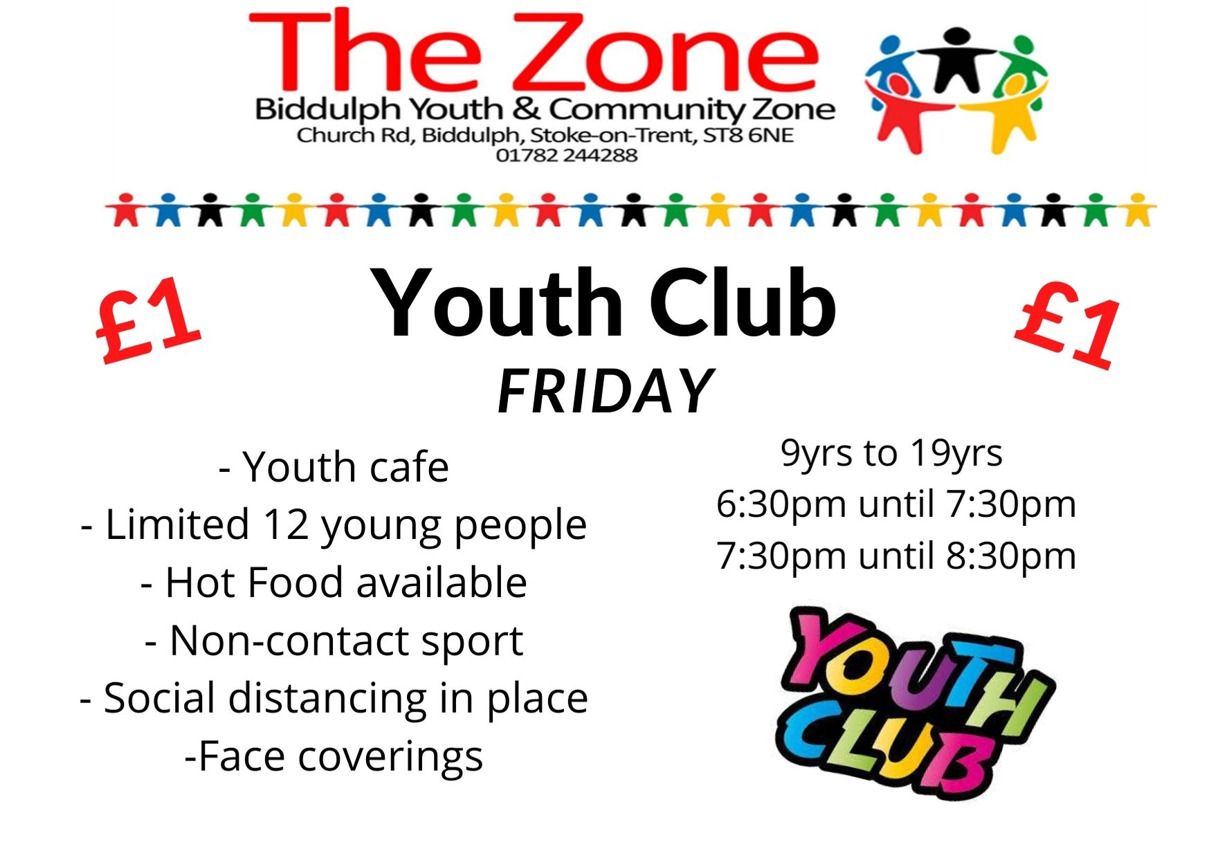 Youth Club – Biddulph Youth and Community Zone